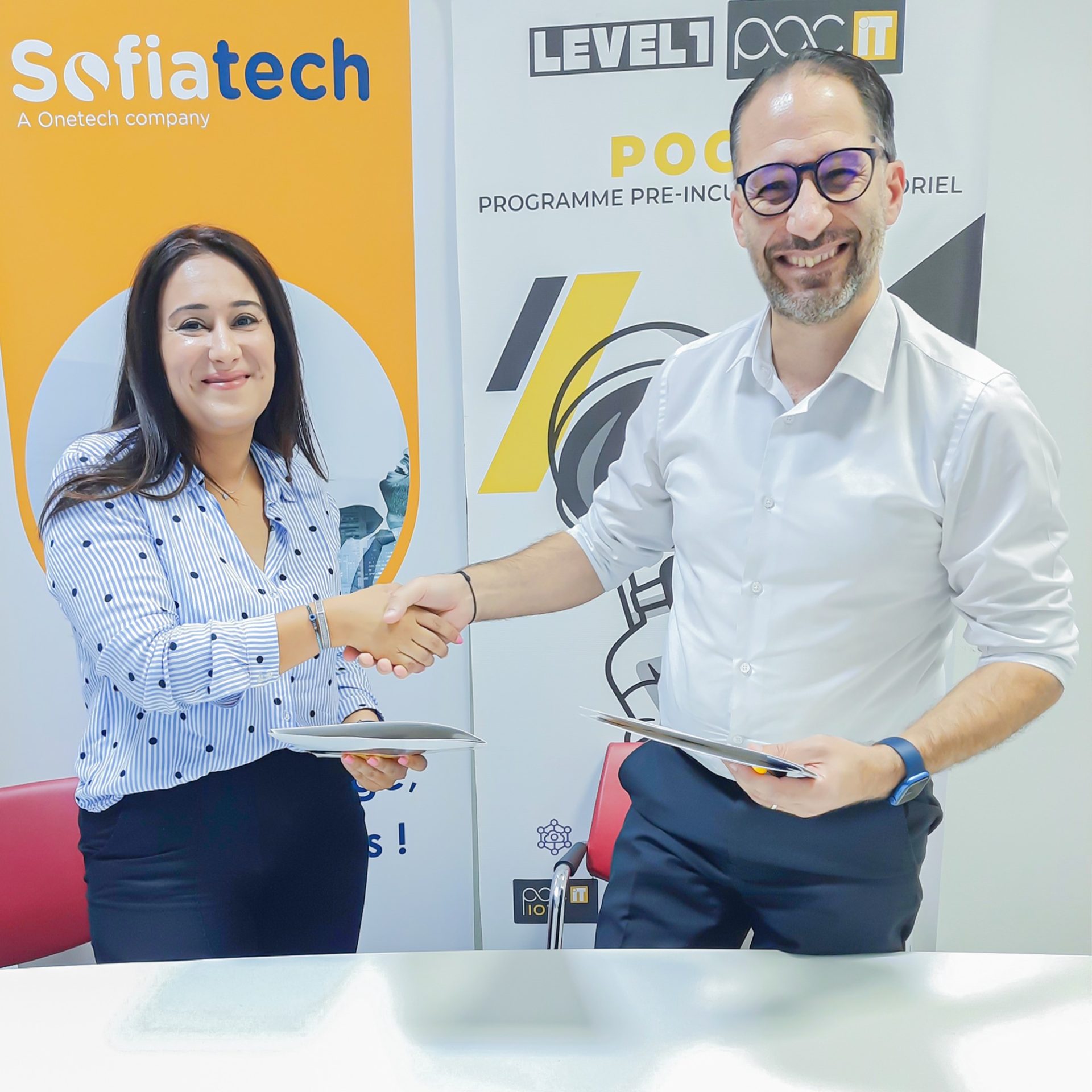 𝐒𝐢𝐠𝐧𝐚𝐭𝐮𝐫𝐞 𝐝𝐞 𝐜𝐨𝐧𝐯𝐞𝐧𝐭𝐢𝐨𝐧 𝐝𝐞 𝐩𝐚𝐫𝐭𝐞𝐧𝐚𝐫𝐢𝐚𝐭 :𝐒𝐨𝐟𝐢𝐚𝐭𝐞𝐜𝐡 𝐞𝐭 𝐋𝐄𝐕𝐄𝐋𝟏 - Sofiatech