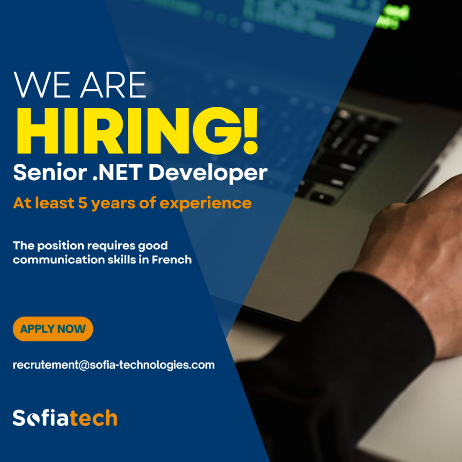Senior .NET Developer - Sofiatech